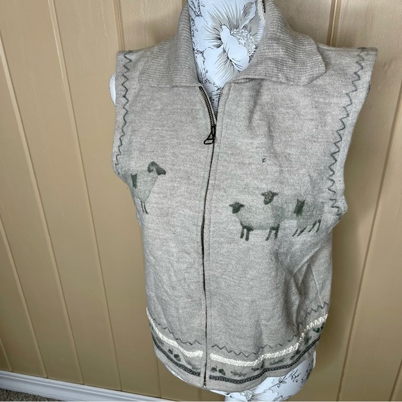 Woolrich | Tops | Vintage Woolrich Sheep Cottagecore Cottage Wool ...